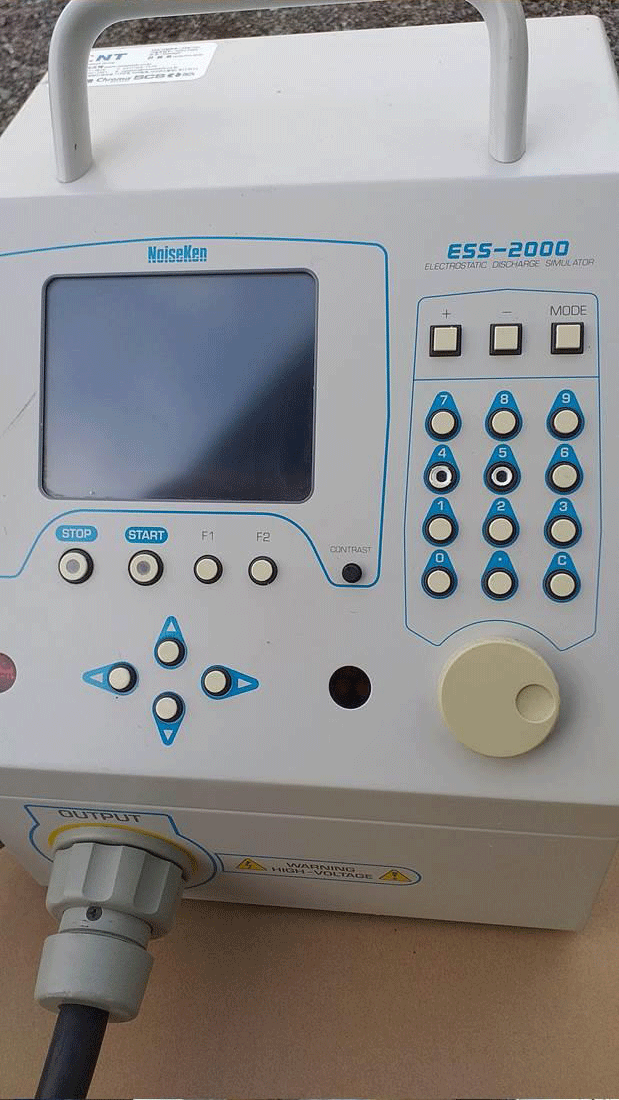 HTS Code for electrostatic discharge simulator