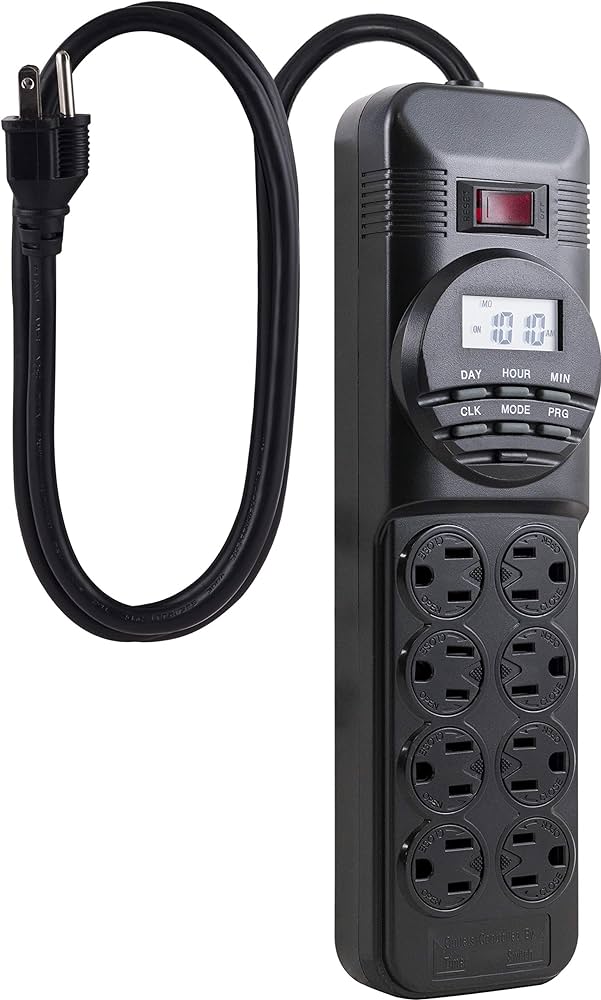 Código SA para regleta con temporizador digital