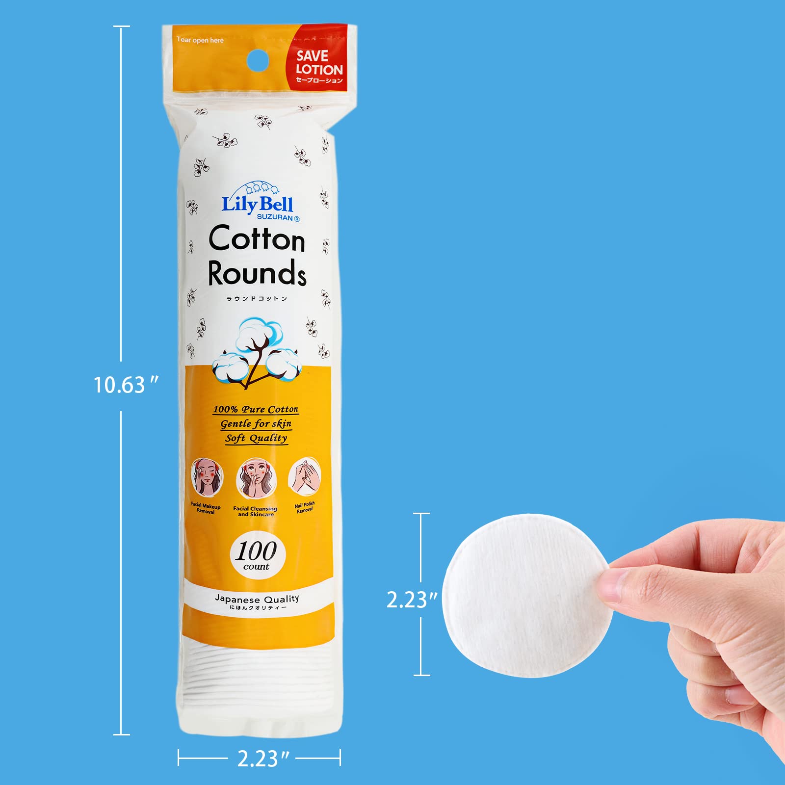 HS Code for cotton pads