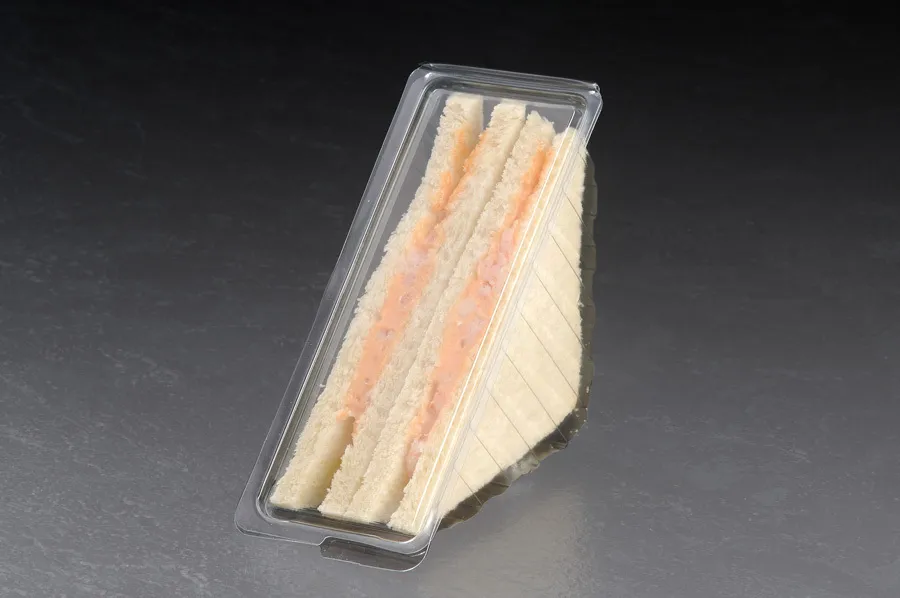 Código SA para caja de plástico para sándwiches