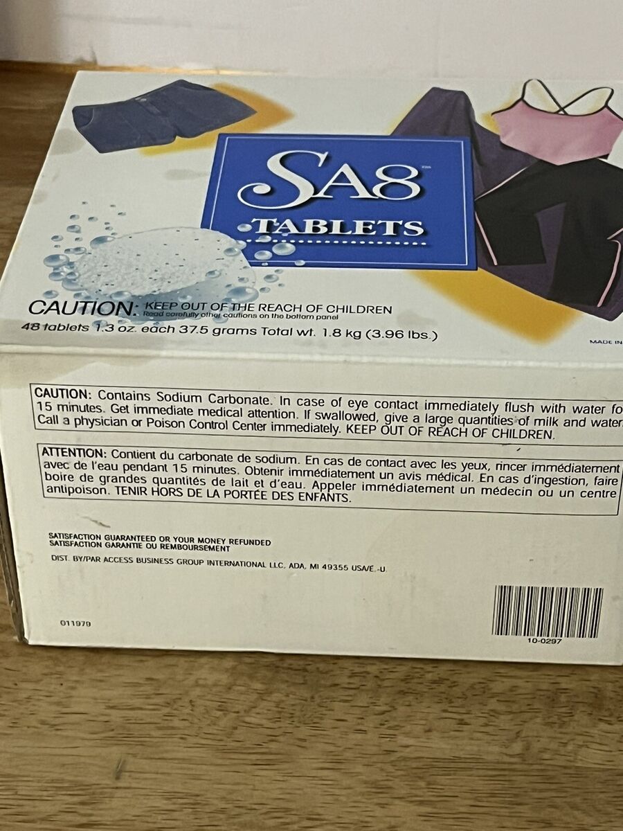 HS Code for SA8® laundry detergent tablets