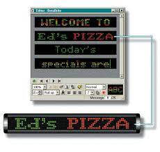 HTS Code for led message display units or boards