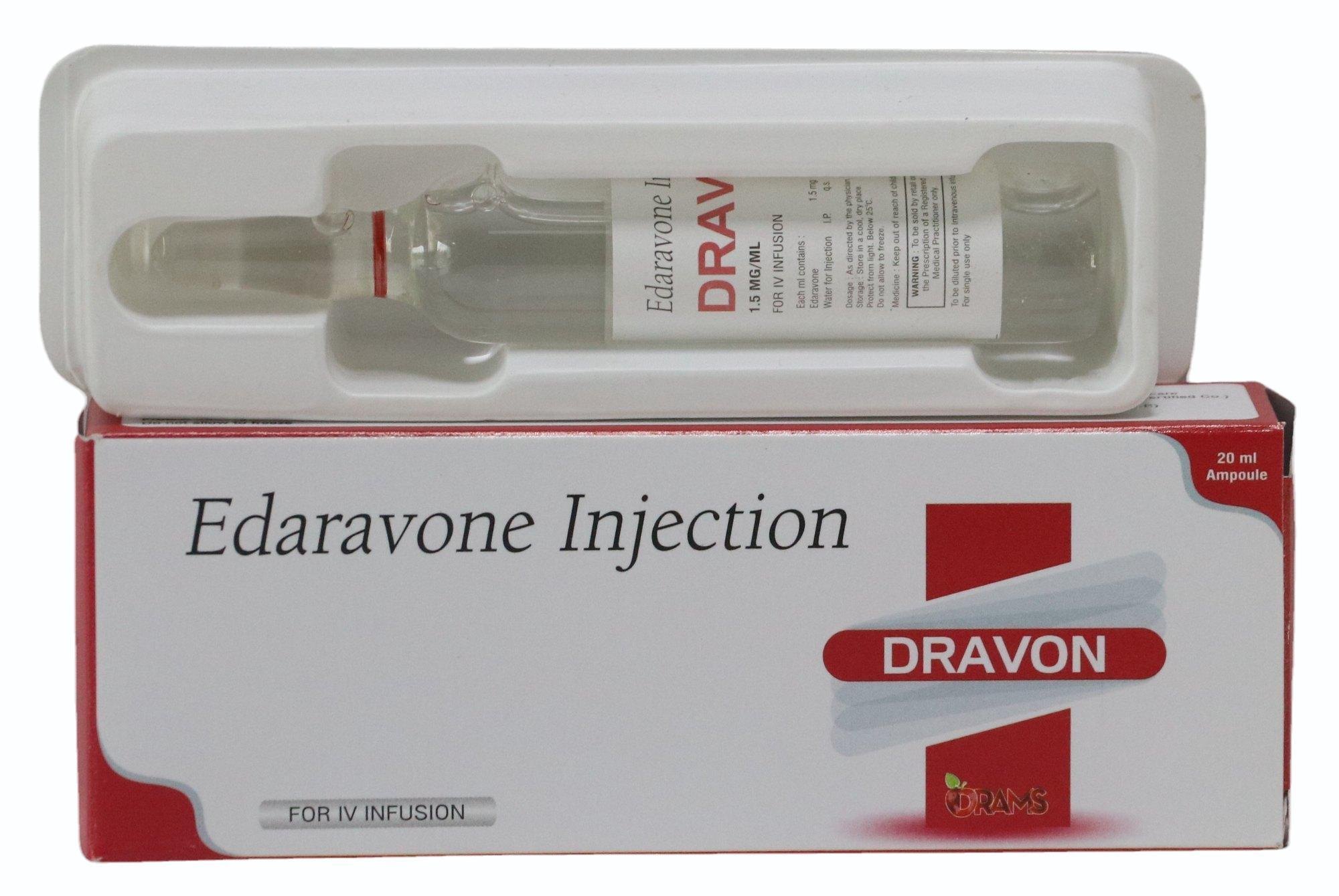 Código SA para Edaravona inyectable en forma farmacéutica