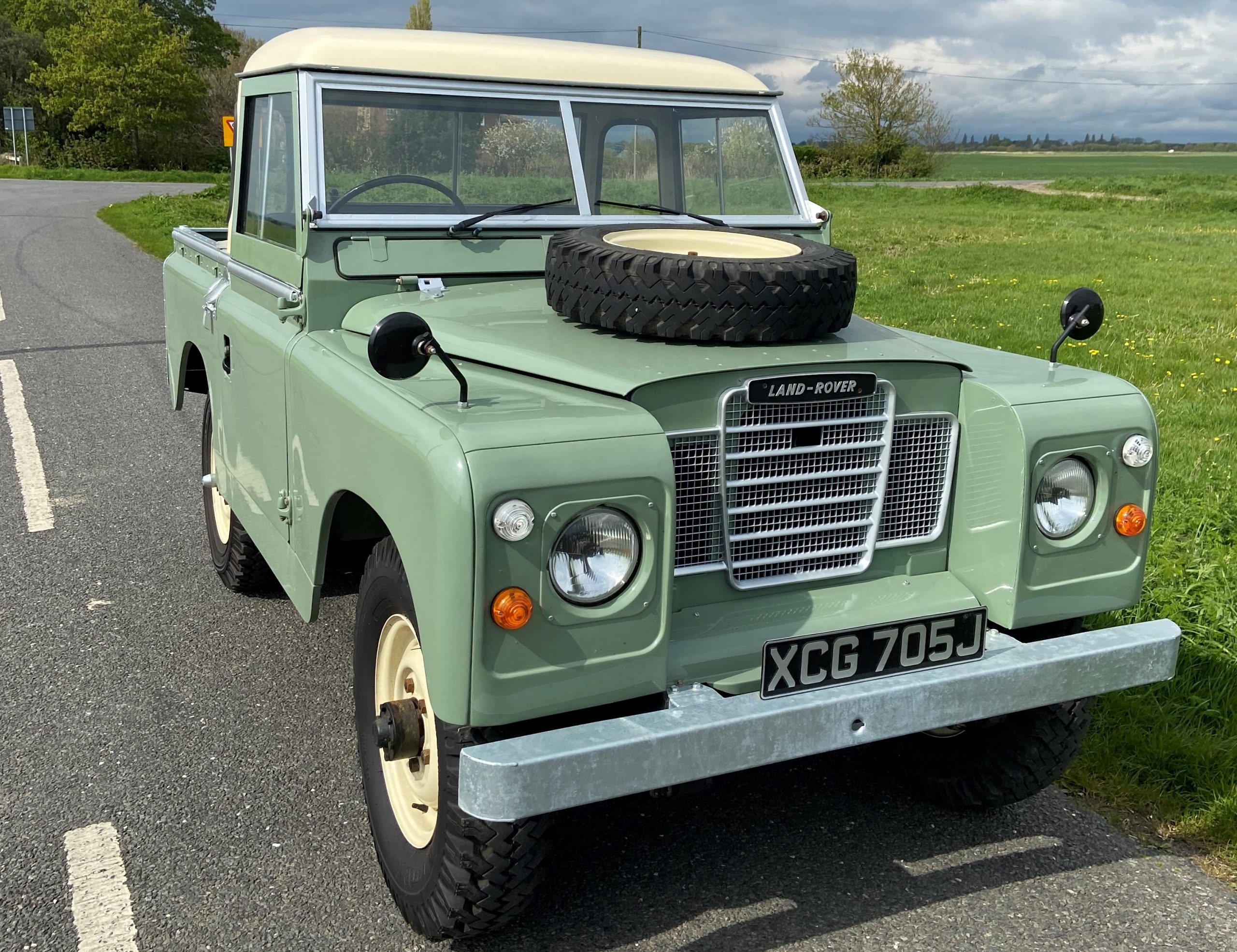 Código SA para 1970 Land Rover Serie 2A, con motor diésel de 2,5 litros