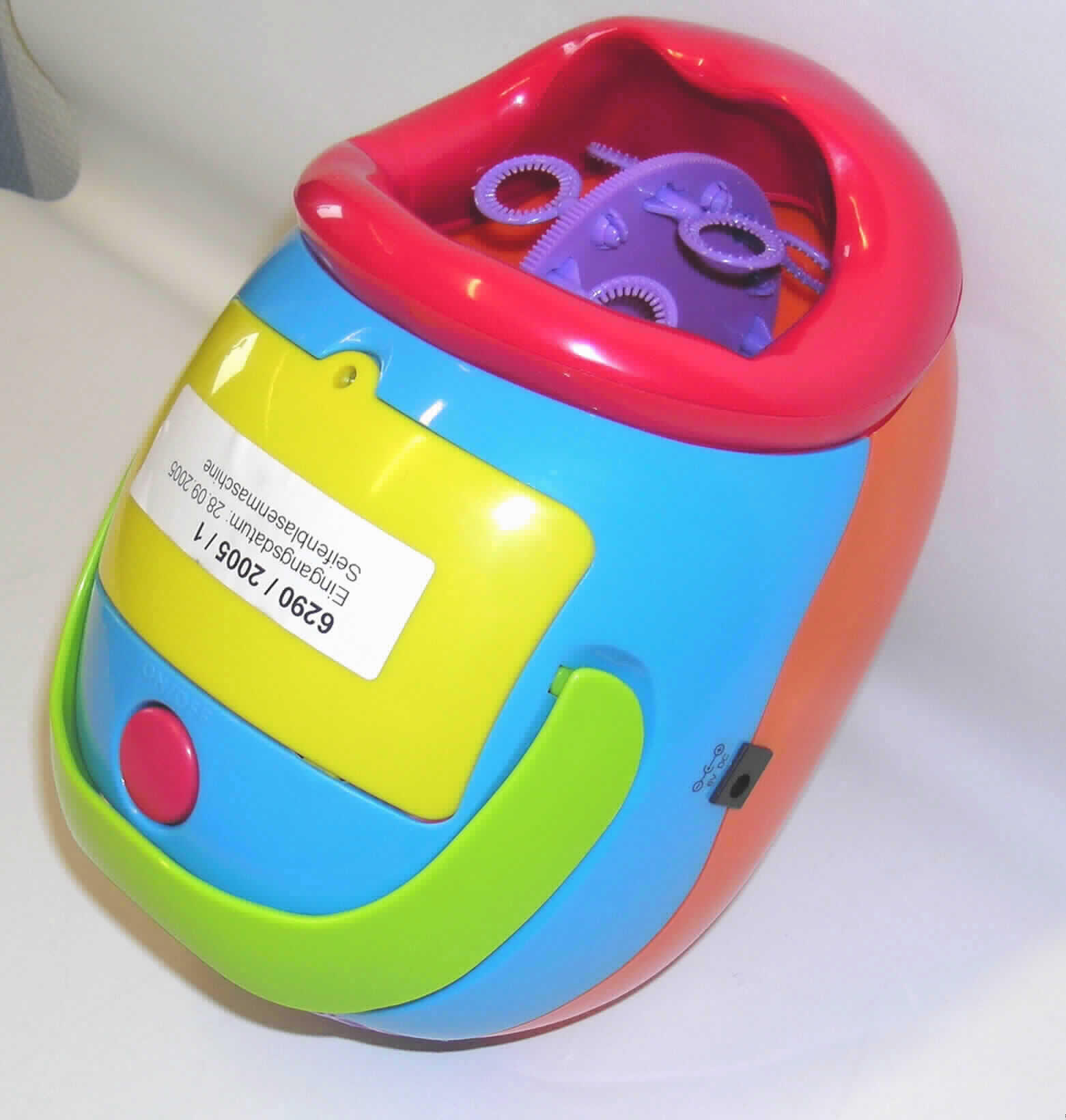 HTS Code for toy bubble machines