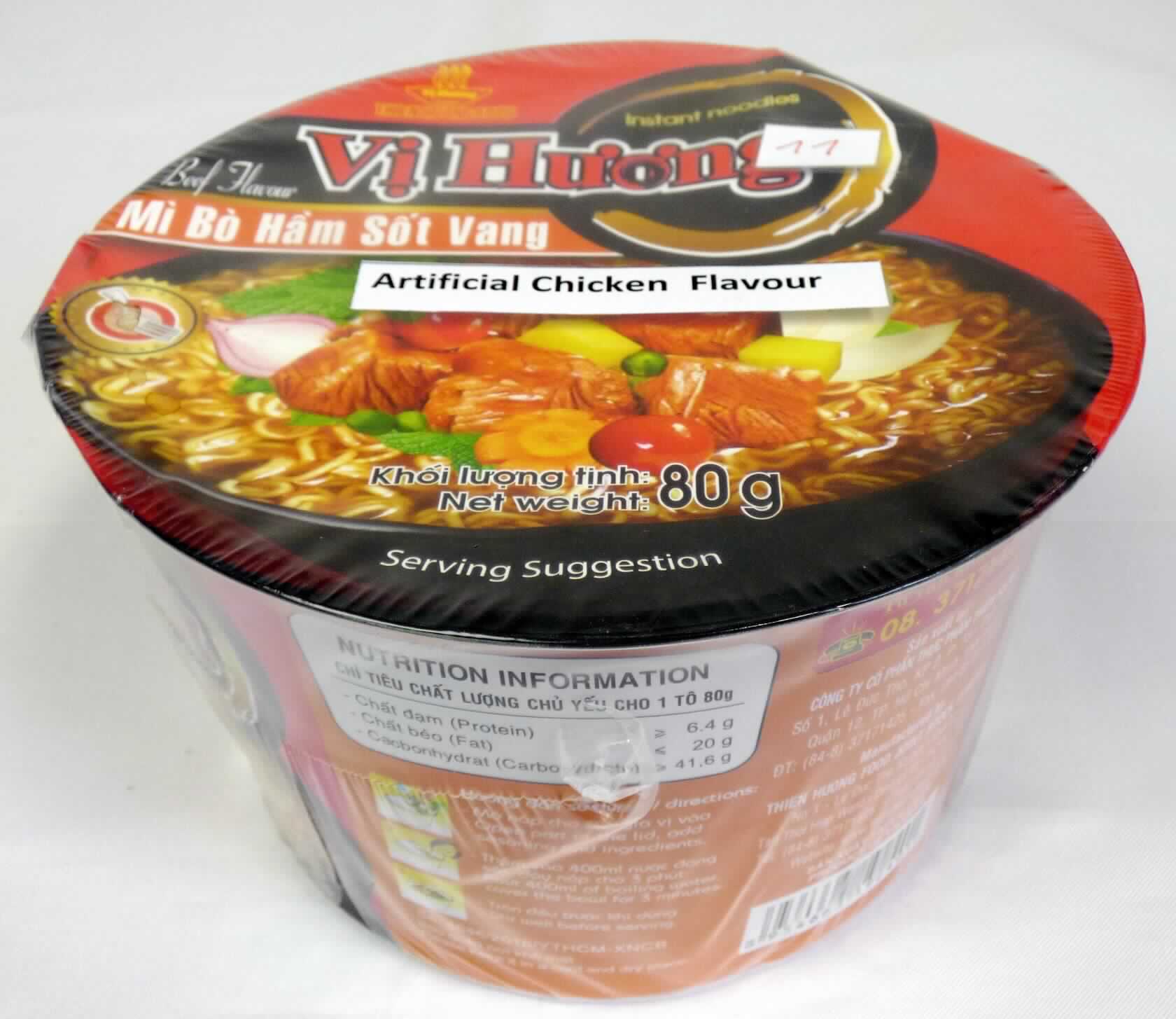 HTS Code for instant noodle