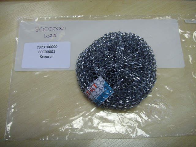 HS Code for pot scourers and scouring or polishing pads